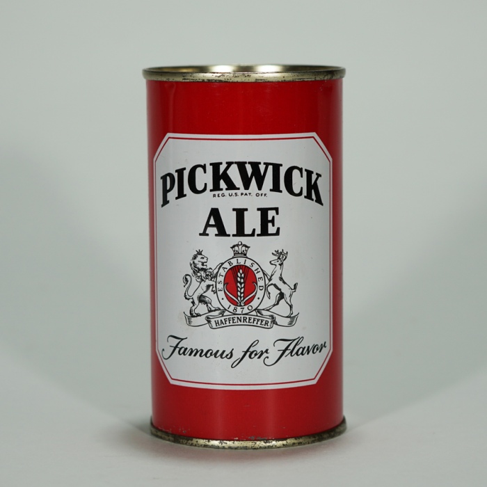Pickwick Ale Famous For Flavor Can 115-03 at Breweriana.com