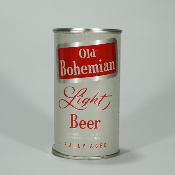 Old Bohemian Light Beer Can 104-25 at Breweriana.com