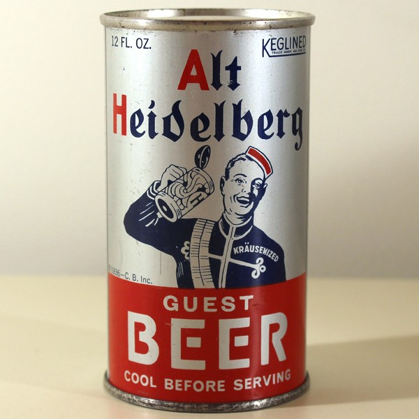 Alt Heidelberg Guest Beer 025 at Breweriana.com