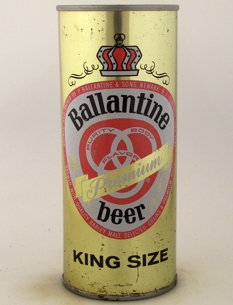 Ballantine Premium Beer 224-31 at Breweriana.com