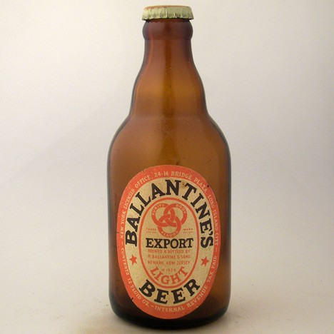 Ballantine's Export Light Beer Steinie at Breweriana.com