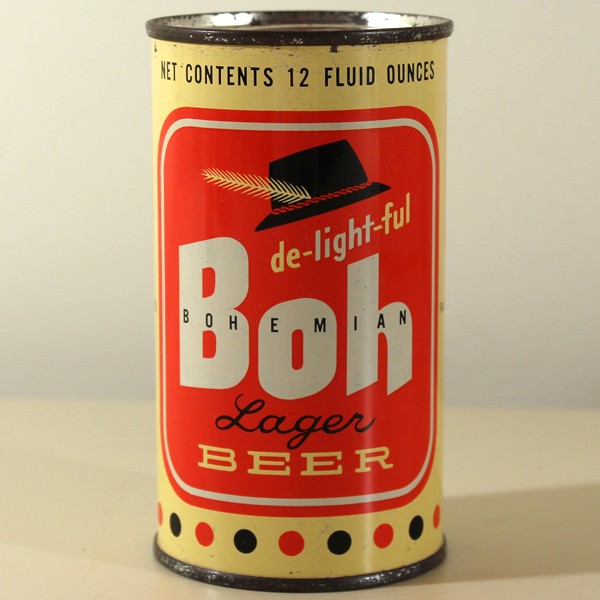 Boh Bohemian Lager Beer 040-11 at Breweriana.com