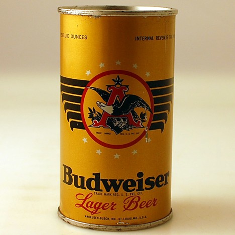 Budweiser Lager 162 at Breweriana.com