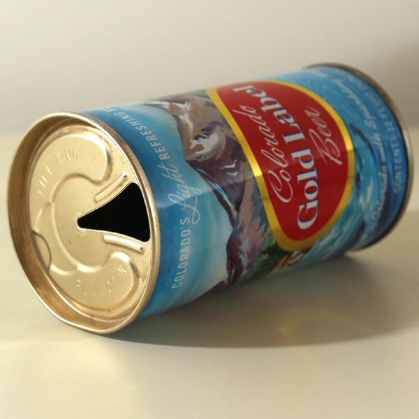 Colorado Gold Label Beer (Dark Mountains) 069-31 at Breweriana.com