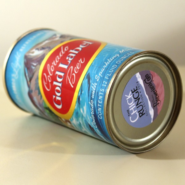 Colorado Gold Label Beer (Dark Mountains) 069-31 at Breweriana.com