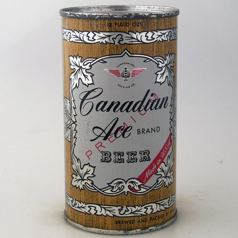 Canadian Ace Brand Premium Beer 048-11 at Breweriana.com