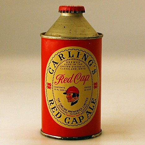 Carling's Red Cap Ale at Breweriana.com