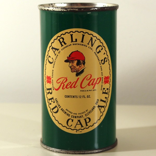 Carling's Red Cap Ale 119-15 at Breweriana.com