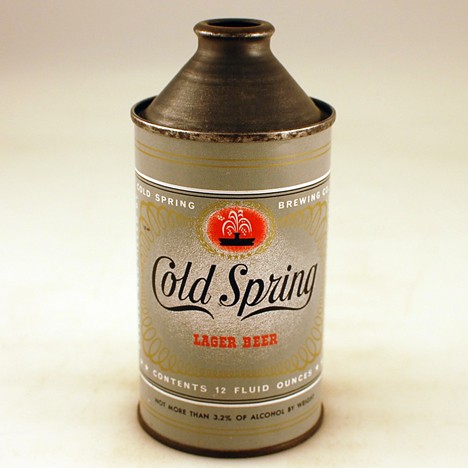 Cold Spring Lager 157-26 at Breweriana.com