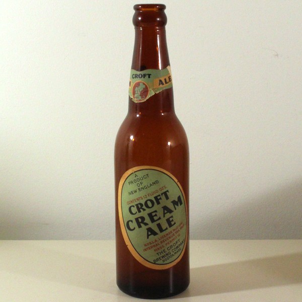 Croft Cream Ale at Breweriana.com