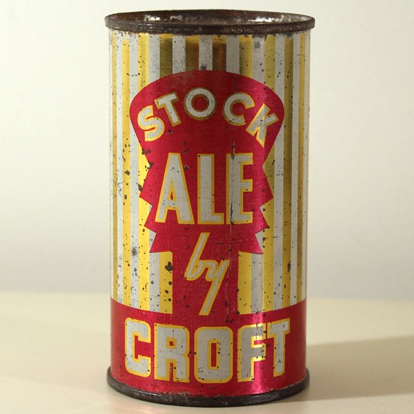 Croft Stock Ale 052-25 at Breweriana.com