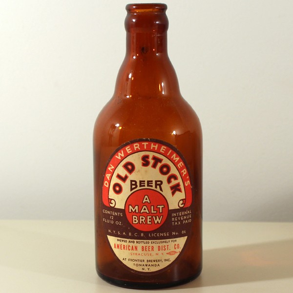 Dan Wertheimer's Old Stock Beer Steinie at Breweriana.com