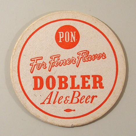 Dobler Ale & Beer - For Finer Flavor Red at Breweriana.com