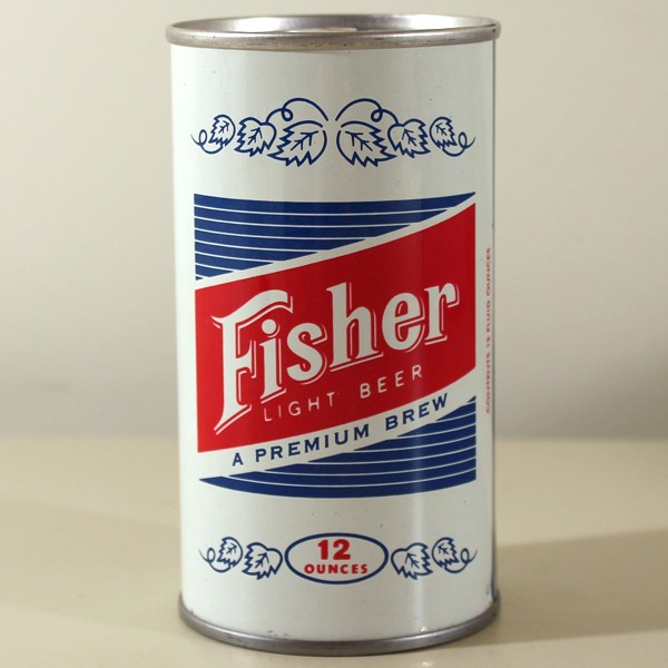 Fisher Light Beer 065-18 at Breweriana.com