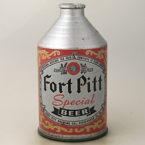 Fort Pitt Special Beer 194-10 at Breweriana.com