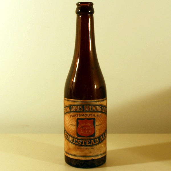 Frank Jones Homestead Ale Fish Scale Label at Breweriana.com