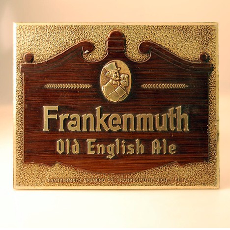 Frankenmuth Old English Ale Sign at Breweriana.com