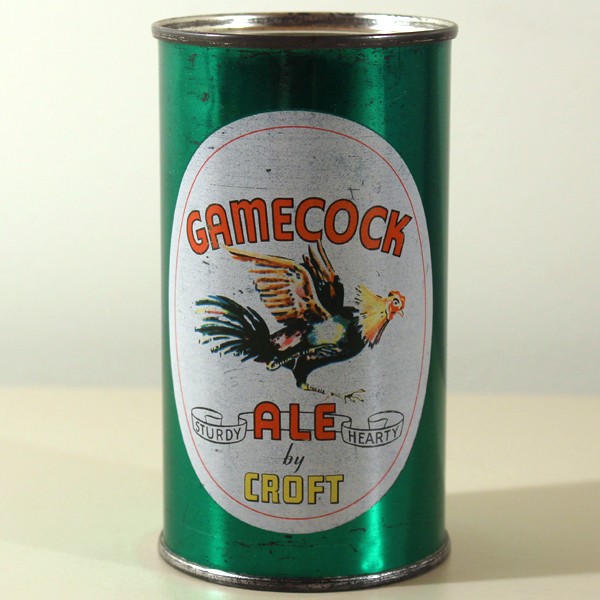 Gamecock Ale by Croft 052-29 at Breweriana.com