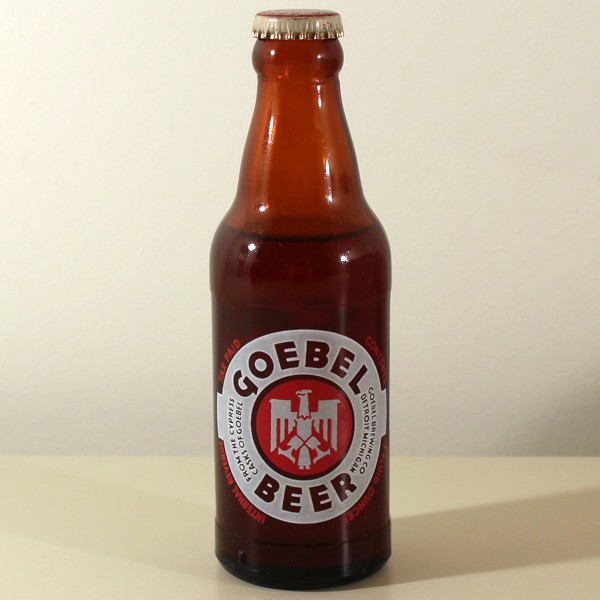 Goebel Beer (German Eagle) ACL at Breweriana.com