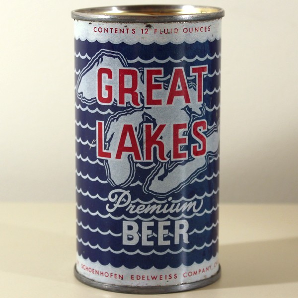 Great Lakes Premium Beer 074-28 at Breweriana.com