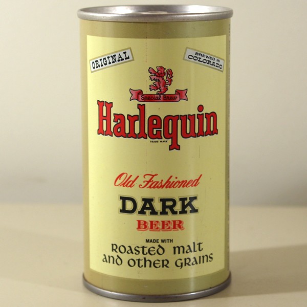 Harlequin Old Fashioned Dark Beer 074-09 at Breweriana.com
