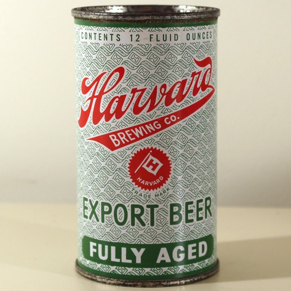 Harvard Fully Aged Export Beer 080-34 at Breweriana.com