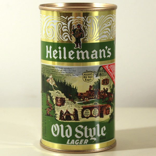 Heileman's Old Style Lager Beer 108-14 at Breweriana.com