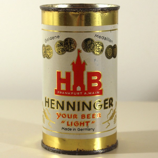 Henninger Light Beer at Breweriana.com