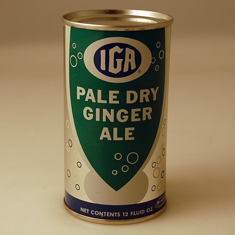 IGA Ginger Ale at Breweriana.com