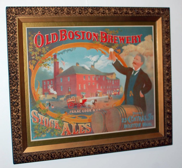Isaac Cook Old Boston Brewery Factory at Breweriana.com