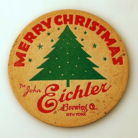 John Eichler Brewing Co. - Merry Christmas at Breweriana.com
