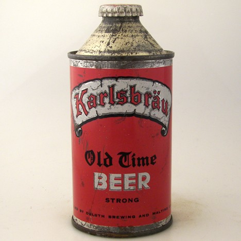 Karlsbrau Old Time Beer 170-25 at Breweriana.com
