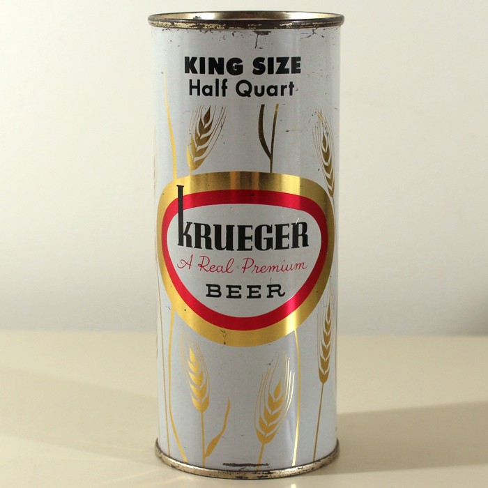 Krueger Real Premium Beer 231-23 at Breweriana.com