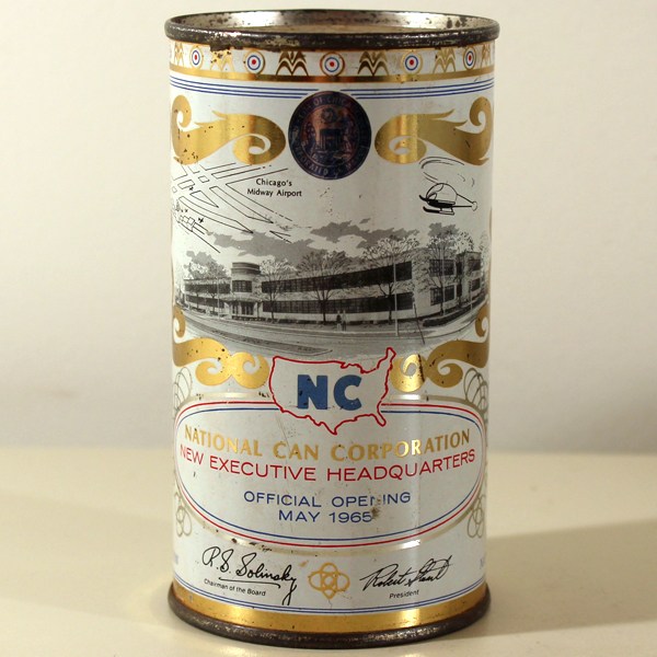 National Can Corp. New Executive Headquarters Commemorative Can at ...