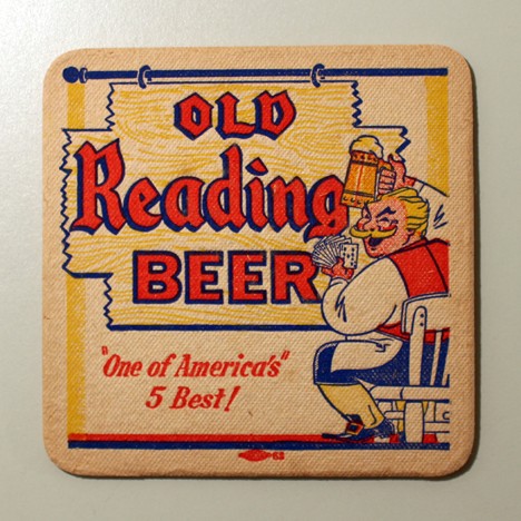 Old Reading Beer - "One Of America's 5 Best" - Cards at Breweriana.com