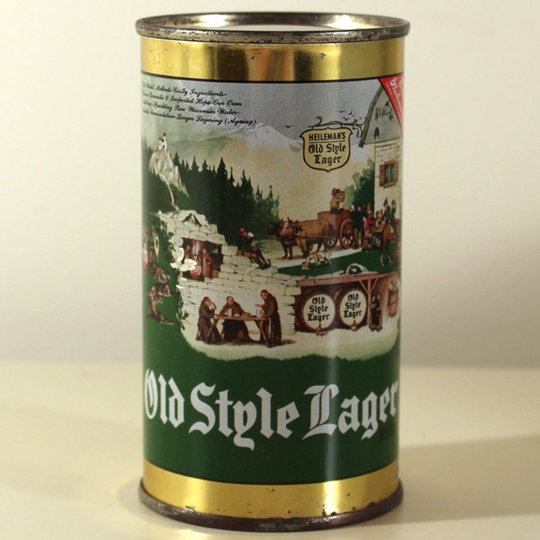 Old Style Lager Beer 108-09 at Breweriana.com