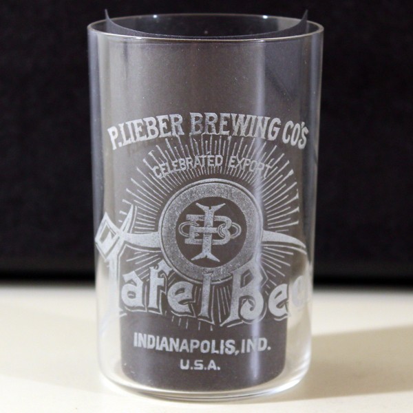 P. Lieber Brewing Co.'s Celebrated Export Tafel Beer at Breweriana.com