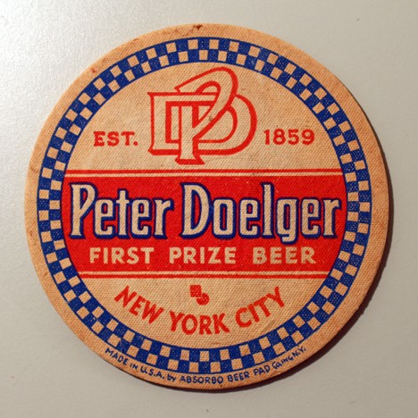 Peter Doelger First Prize Beer at Breweriana.com