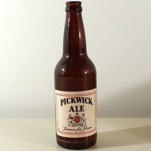 Pickwick Ale Cranston Bottle at Breweriana.com