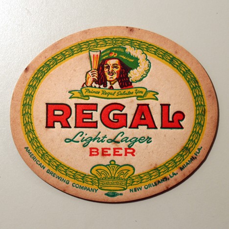 Regal Light Lager Beer at Breweriana.com