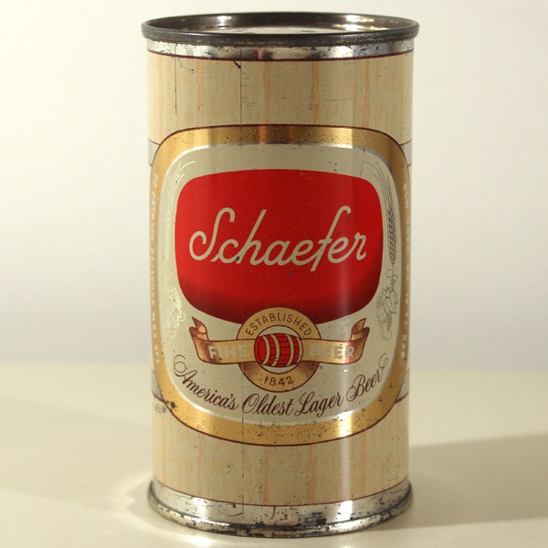 Schaefer Lager Beer 128-11 at Breweriana.com