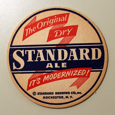 Standard Ale - "The Original Dry" "It's Modernized" at Breweriana.com