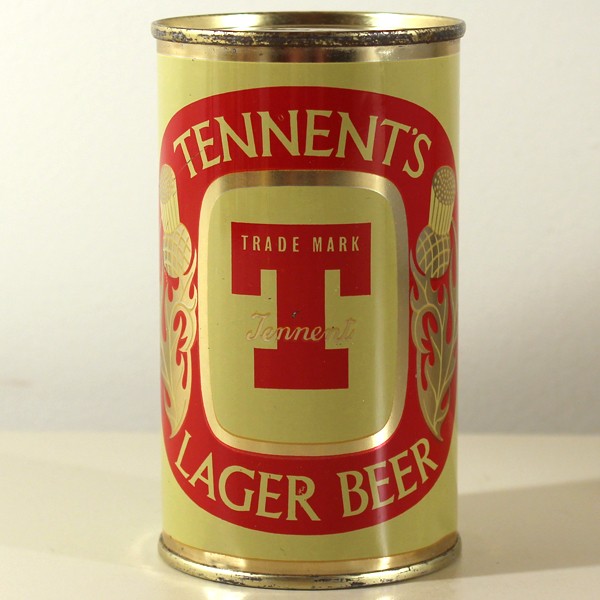 Tennent's Lager Beer at Breweriana.com