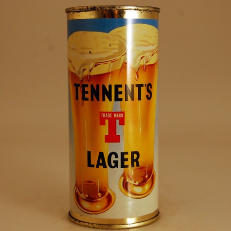 Tennents Lager Pint at Breweriana.com