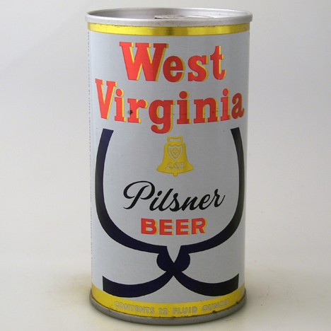 West Virginia Pilsner Beer 134-12 at Breweriana.com