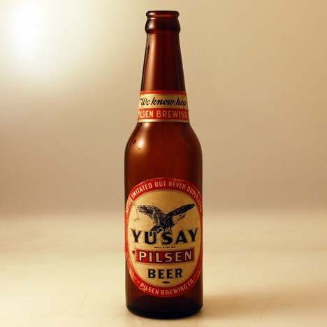 Yusay Pilsen at Breweriana.com