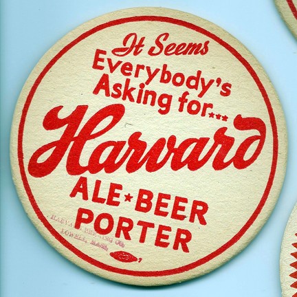 "Everybody's Asking For" Harvard Ale - Beer - Porter at Breweriana.com