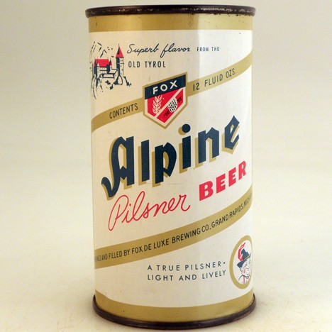 Alpine Pilsner Fox 030-04 at Breweriana.com