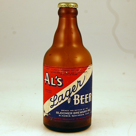 Al's Lager Beer at Breweriana.com