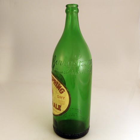 Berry Spring Ginger Ale at Breweriana.com